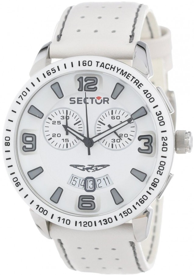 SECTOR 400 44mm CHRONO White R3271619001 - PlanetaRelojes.com