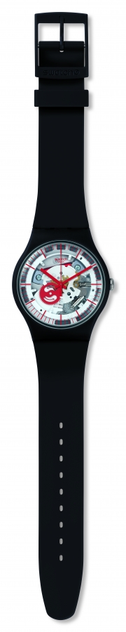 SWATCH ORIGINALS NEW GENT SILIBLACK SUOB153 - PlanetaRelojes.com