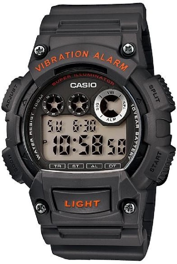 CASIO NIGHT BLACK W-735H-8A - PlanetaRelojes.com