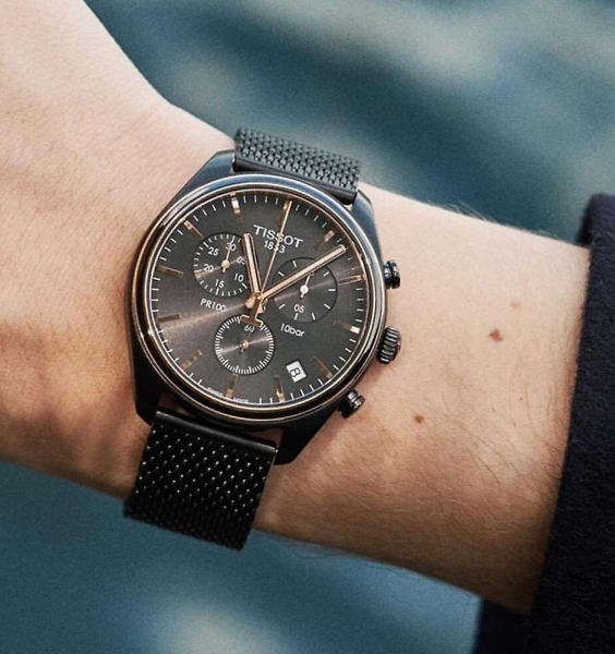 TISSOT PR 100 CHRONOGRAPH T1014172306100 - PlanetaRelojes.com